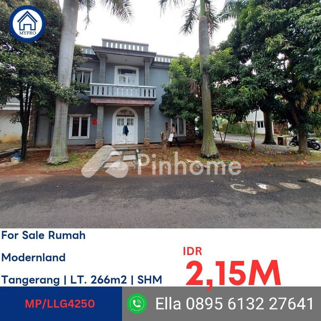 Dijual Rumah Moderland Cluster Bavaria Luas 266m2 Hanya 2,15 M di Perum ...